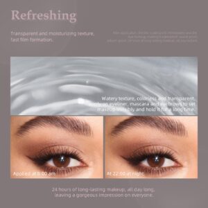 MIESCHER Eyebrow Gel Clear Waterproof Brow Wet N Wild Gel Glue Eyebrow Styling Transparent Eyebrow Raincoat Long Lasting Control Freak Eyebrow Gel Sweat-proof Natural Colorless Eyebrow Makeup(01)