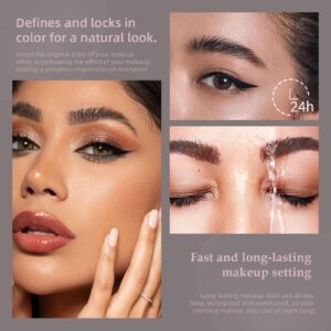 MIESCHER Eyebrow Gel Clear Waterproof Brow Wet N Wild Gel Glue Eyebrow Styling Transparent Eyebrow Raincoat Long Lasting Control Freak Eyebrow Gel Sweat-proof Natural Colorless Eyebrow Makeup(01)