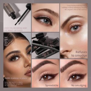 MIESCHER Eyebrow Gel Clear Waterproof Brow Wet N Wild Gel Glue Eyebrow Styling Transparent Eyebrow Raincoat Long Lasting Control Freak Eyebrow Gel Sweat-proof Natural Colorless Eyebrow Makeup(01)