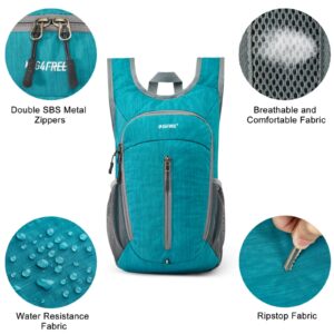 G4Free 10L Hiking Backpack Small Travel Hiking Daypack Lightweight Packable Backpack Casual Foldable Shoulder Bag