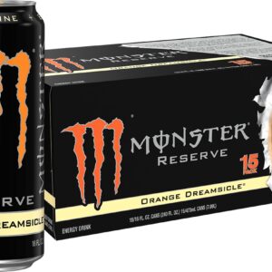 Monster Energy Reserve Orange Dreamsicle, Energy Drink, 16 Ounce (Pack of 15)