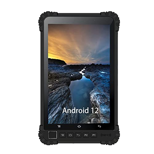 Upgraded Rugged Android Tablet, 8" IP68 Waterproof Ruggedized Tablet with Octa-Core CPU,Android 12.0, 6GB RAM,1284GB Storage, Wi-Fi, 13 Mega Camera,Waterproof Tablet for Enterprise Mobile Field Work