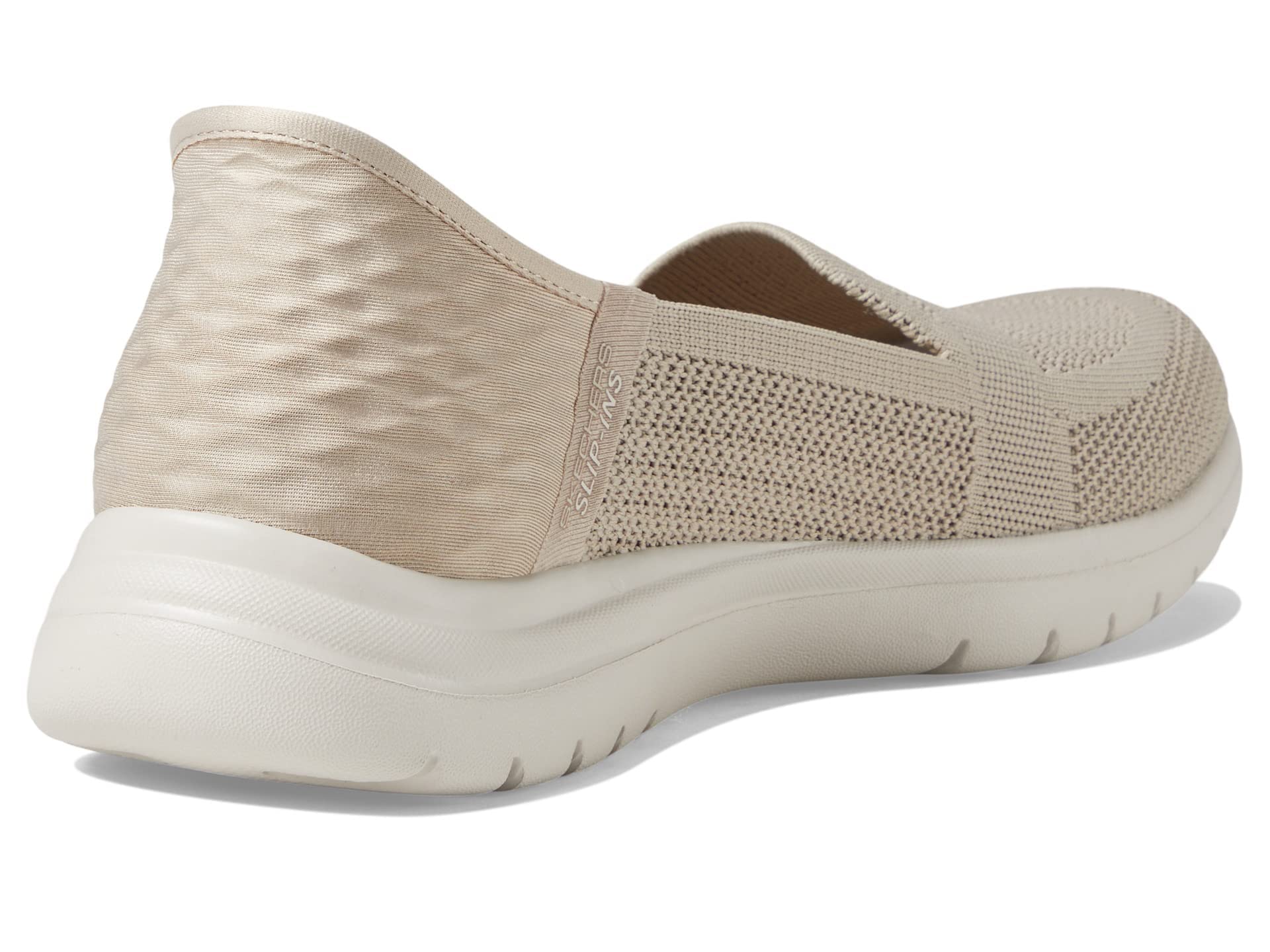 Skechers On-The-Go Flex - Serene Hands Free Slip-Ins Taupe 8 B (M)