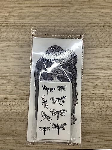 77 Sheets Temporary Tattoo for Men and Women, 17 Sheets Half Arm Chest Shoulder Fake Tattoos, 60 sheets Tiny Black for Adults, Waterproof Realistic Tattoos Long-Lasting