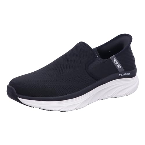 Skechers D'Lux Walker Orford Hands Free Slip-Ins Black 9 4E - Extra Wide