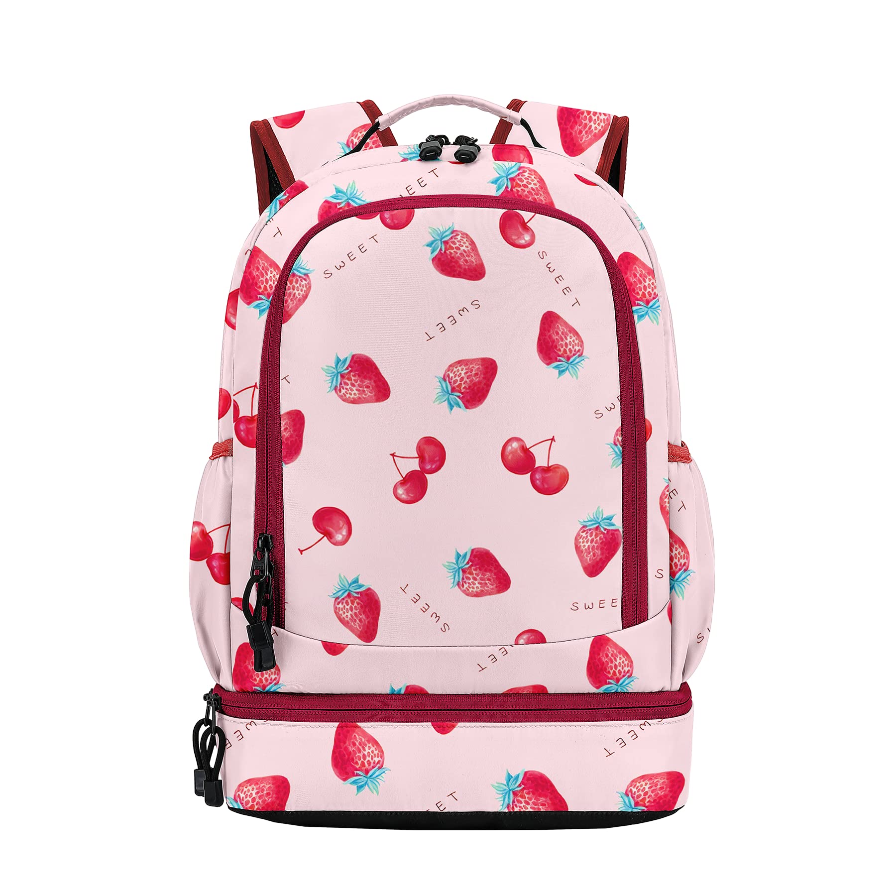 BASICPOWER Kids Backpack for Teen Girls Boys, Lightweight Water Resistant Pattern Backpacks for Preschool Kindergarten