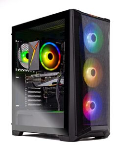 skytech gaming skytech chronos gaming pc desktop – intel core i5 12600k 3.7 ghz, nvidia rtx 3080, 1tb nvme ssd, 16gb ddr4 ram 3200, 850w gold psu, 11 ac wi-fi, windows 11 home 64-bit