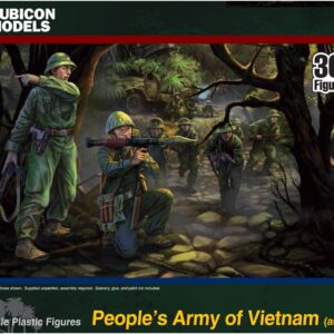 Rubicon Models RB1003 1/56 Vietnam War Vietnamese People's Army Soldier 30 Pieces Plastic Model