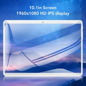 10.1in Gaming Tablet,2.4G/5G WiFi,6GB 128GB Storage,Front 8MP Rear 16MP Camera,1960x1080 IPS HD MT6797 Deca Cores CPU,8800mAh Tablet for Android10,Blue(#2)