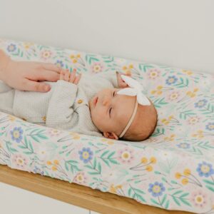 Copper Pearl Premium Knit Diaper Changing Pad Cover"Clara"