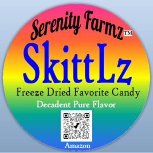 1 LB Freeze Dried ECO PuffZ SkitLZ Party Pack Serenity FarmZ Candy - Packaging May Vary