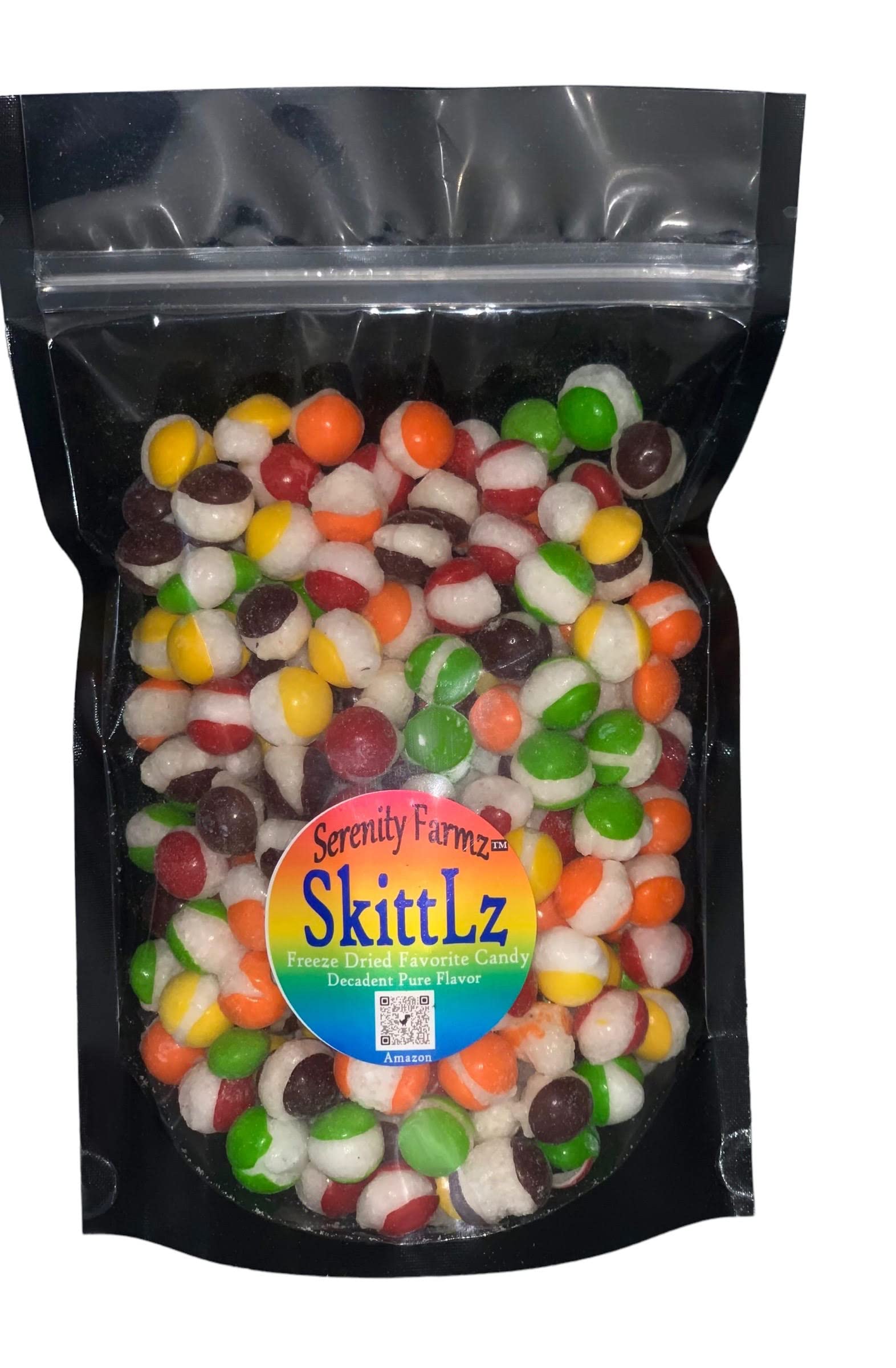 1 LB Freeze Dried ECO PuffZ SkitLZ Party Pack Serenity FarmZ Candy - Packaging May Vary