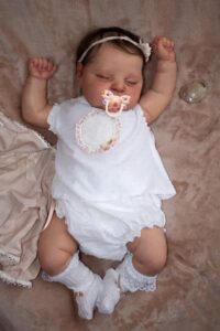 kokomandy lifelike reborn doll 20 inch reborn baby dolls girl soft body sleeping newborn baby doll real looking realistic handmade baby babies toy gifts