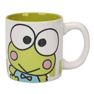 bioworld hello kitty keroppi 16 oz white ceramic mug