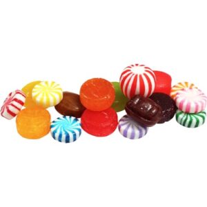 Hard Candy Mix - 3 LB Bulk Variety Candy Bag - Assorted Classic Hard Candy - Large Candy Bag for Office, Party Favor Filler - Individually Wrapped Hard Candy - Mint, Starlight, Toffee, Butterscotch, Strawberry and More