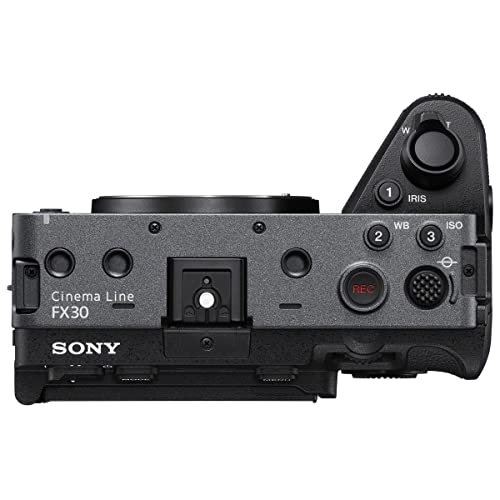 Sony FX30 Super 35 Cinema Line Camera with XLR Handle Unit, Tough 160GB CFexpress Type A Memory Card