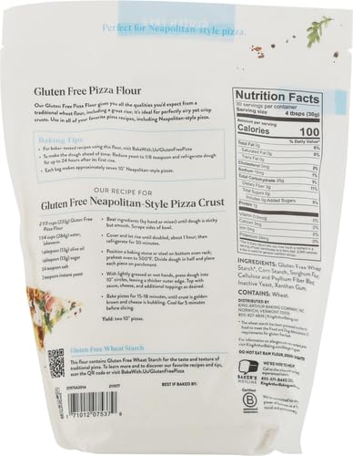 King Arthur 00 Pizza Flour, Gluten Free, 32 OZ