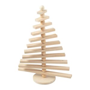 diy unfinished wooden dowel tree