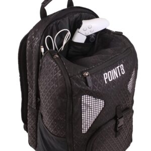 POINT3 New Road Trip Tech Backpack - Basketball Backpack with Waterproof Laptop Sleeve - Every Compartment You Need for Ball, Gear, Shoes, Books & Laptops - Grey