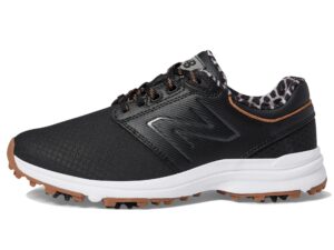 new balance womens brighton skate shoe, black/gum, 11 us