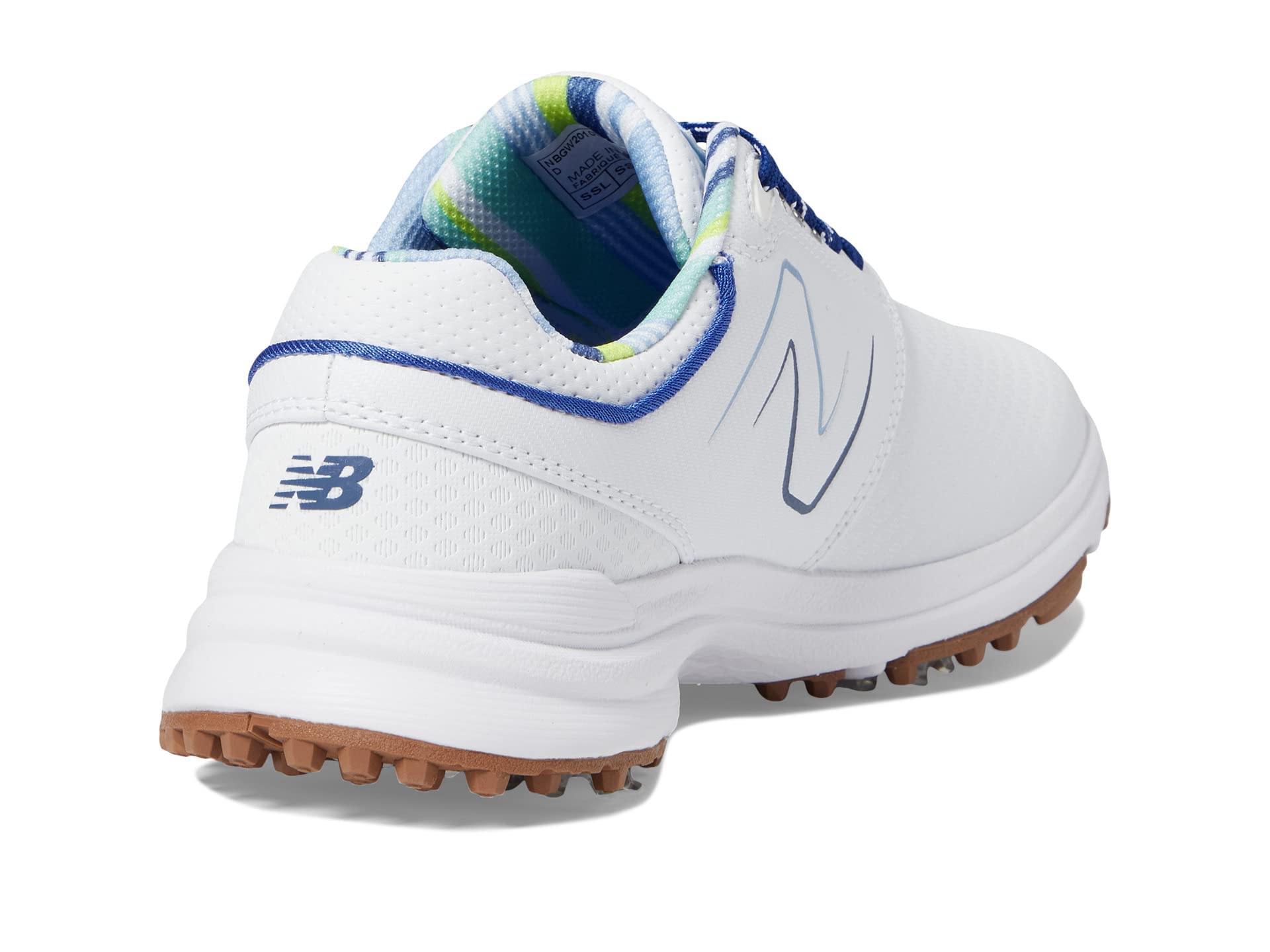 New Balance Womens Brighton Skate Shoe, White, 7 US