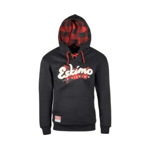 eskimo® polar hockey hoodie, unisex, black ice, large