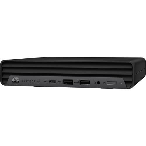 HP EliteDesk 800 G6 Mini Desktop Computer - 10th Gen Intel Core i7-10700T 8-Core up to 4.5 GHz Processor, 64GB DDR4 RAM, 256GB NVMe SSD, Intel UHD Graphics 630, Wi-Fi 6 + Bluetooth 5.1, Windows 10 Pro