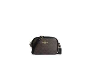 coach women's mini camera bag (im/brown/black)