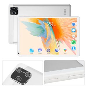 Kids Tablet 8 Inch, Toddler Tablet for Child, Ages 6 to 12, 2GB 32GB Storage Dual Camera WiFi BT IPS Touch Screen Tablet for Kids, Octa Core Processor, 4500mAh (White)