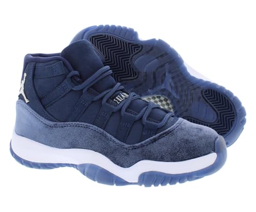 Jordan Womens Air 11 Velvet WMNS AR0715 441 Midnight Navy - Size 6W