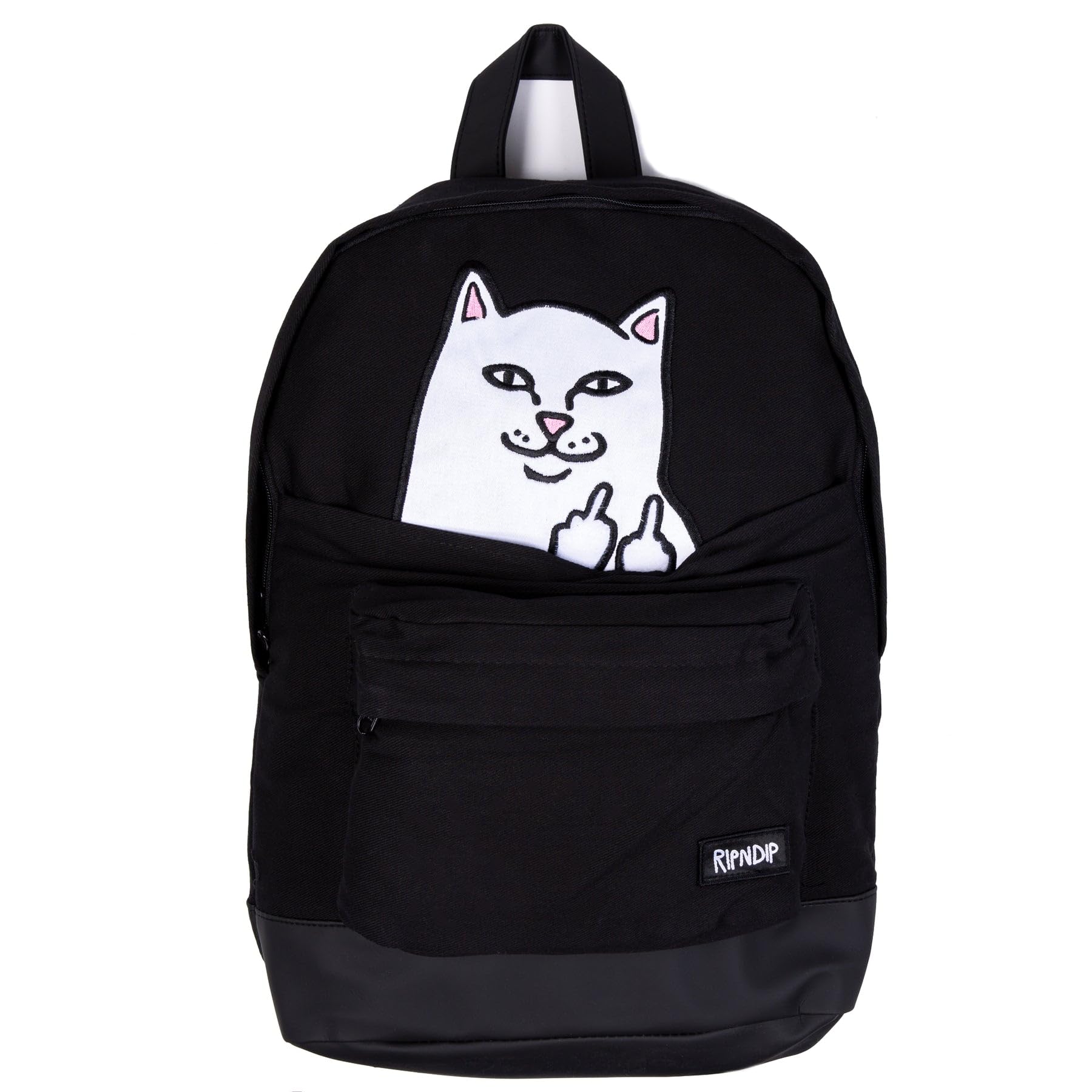 RIPNDIP Lord Nermal Velcro Hands Backpack (Black)