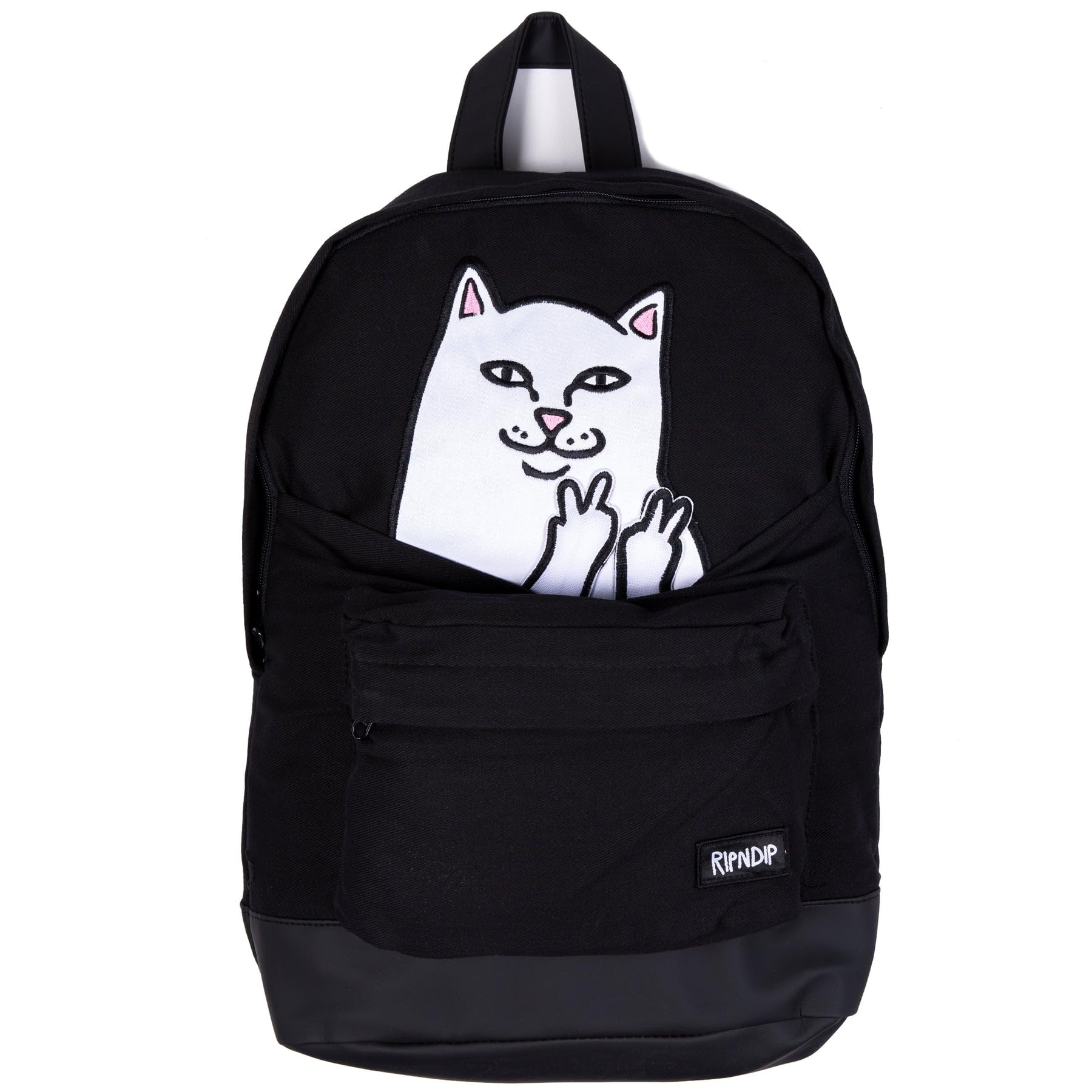 RIPNDIP Lord Nermal Velcro Hands Backpack (Black)