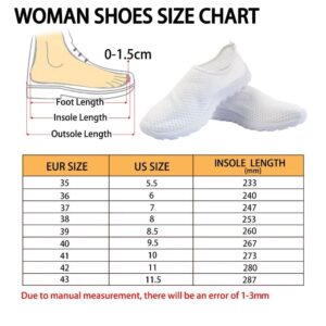 Jeiento Women's Running Shoes, Thanksgiving Shoes, Yellow Sunflower Shoes,Fall Pumpkin Shoes, Non Slip Sneakers Athletic Sports Walking Gym Work Shoes