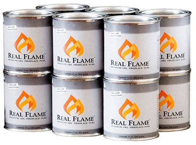 Real Flame 2112 Gel Fireplace Fuel, 13-oz. - Quantity 12