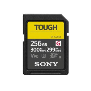 Sony Tough G Series SDXC UHS-II Memory Card 256GB