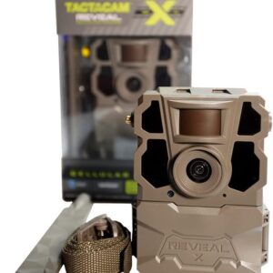 TACTACAM Reveal X Gen 2.0 LTE Cellular Trail Camera (2 PK) + 2 Steel Cases