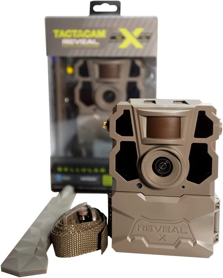 TACTACAM Reveal X Gen 2.0 LTE Cellular Trail Camera (2 PK) + 2 Steel Cases