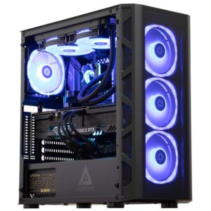 cobratype scorpion gaming pc - intel core i7-13700kf, geforce rtx 4080, liquid cooled, 16gb ddr4 ram, 1tb nvme, windows 11 - gaming desktop