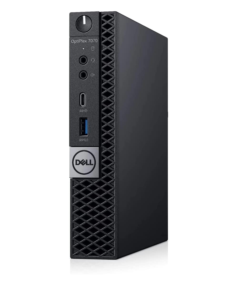 Dell OptiPlex 7070-Micro, Core i5-8500T 2.1GHz, 16GB RAM, 500GB M.2-NVMe, Windows 10 Pro 64Bit, (Renewed)