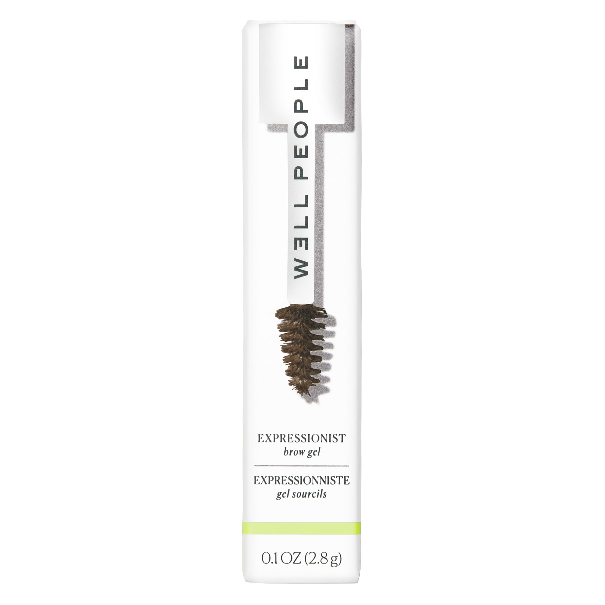 Well People Expressionist Brow Gel, Conditioning Gel For Thickening & Filling In Brows, Creates Fuller-looking Brows, Vegan & Cruelty-free, Warm Brown