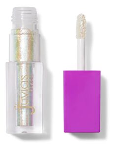 juvia's place culture duochrome liquid eyeshadow - liquid eye makeup for glitter & shine, multi-colored glitter liquid eyeshadow, sparkly makeup for eyes, women's glitter makeup kit addition (fula)