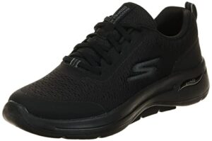 skechers performance go walk arch fituptown summer womens sneaker 75 bm us black