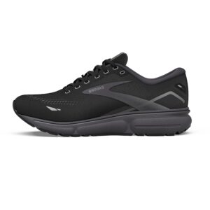 Brooks Women's Ghost 15 GTX Waterproof Neutral Running Shoe - Black/Blackened Pearl/Alloy - 8 Medium