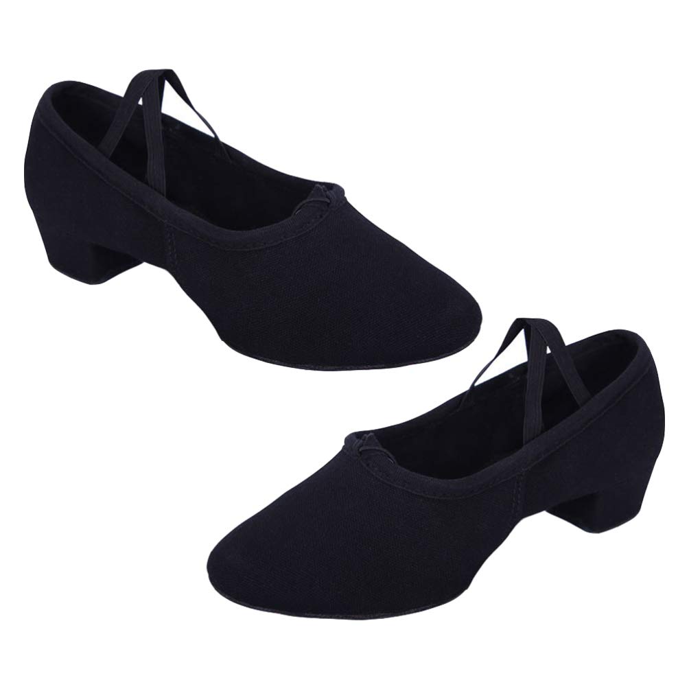 USHOBE Womens Shoes Toddler Slippers 1 Pair Ballet Shoes for Women Leather Ballet Dance Slippers Jazz Shoe On Yoga Shoes Performance Shoes for Women Girls Womens Shoes Girls Shoes Black