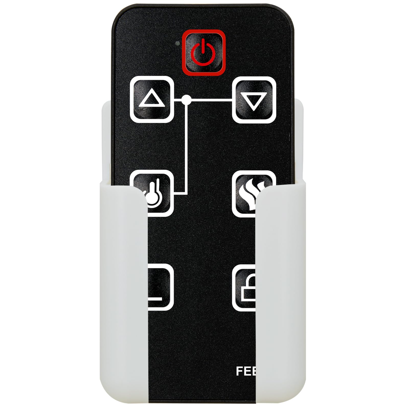 Replacement for FEBO Flame Electric Fireplace Remote Control F13-1-002-021 2014-411002