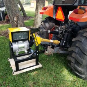 Tractor-Driven PTO Generator 15000 Watt 15KW Continuous Run/ 16000 Watt 16KW Peak Surge Power Take-Off Generator 23" Long Output Shaft included