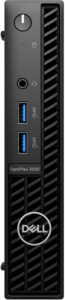 dell optiplex 3000 mff micro desktop computer - 12th gen intel core i7-12700 12-core up to 4.90 ghz cpu, 16gb ddr4 ram, 1tb nvme ssd, intel uhd graphics 770, wi-fi 6 + bluetooth 5.2, windows 10 pro