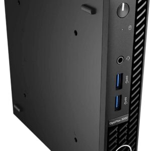 Dell OptiPlex 3000 MFF Micro Desktop Computer - 12th Gen Intel Core i7-12700 12-Core up to 4.90 GHz CPU, 32GB DDR4 RAM, 1TB NVMe SSD, Intel UHD Graphics 770, Wi-Fi 6 + Bluetooth 5.2, Windows 10 Pro