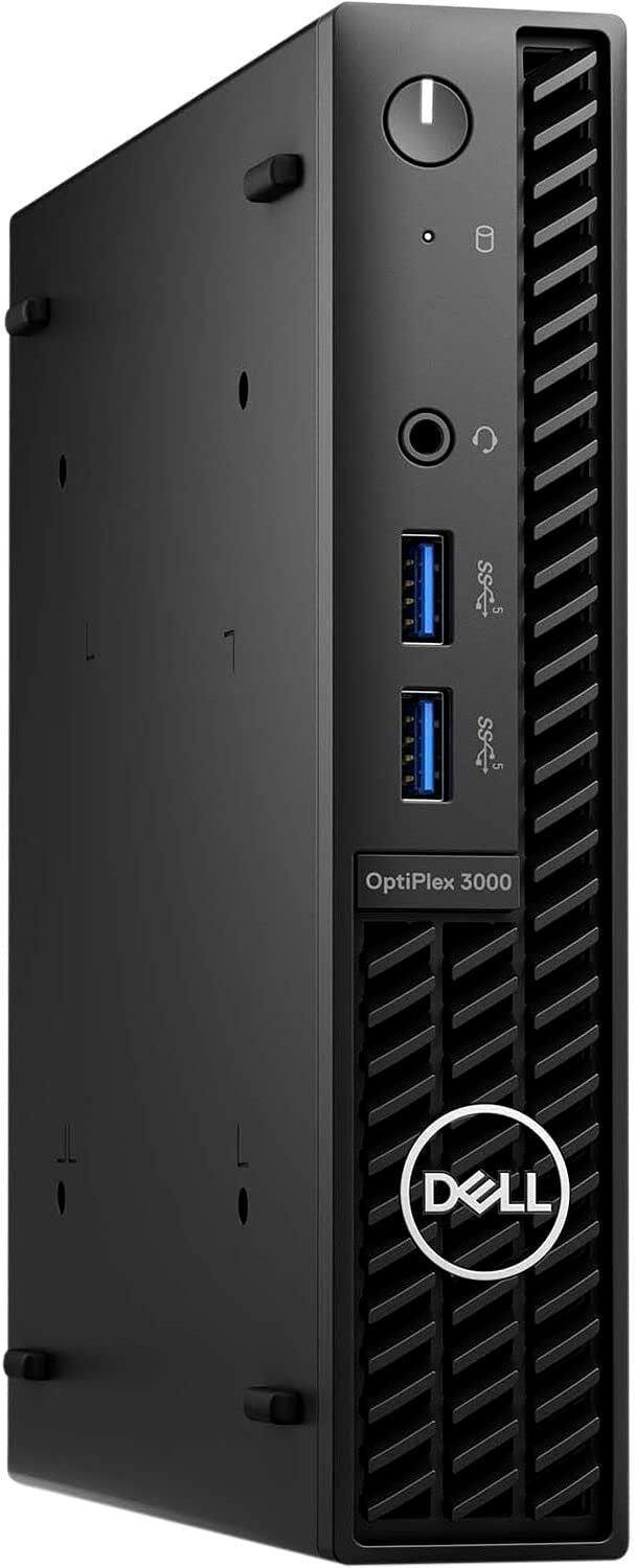 Dell OptiPlex 3000 MFF Micro Desktop Computer - 12th Gen Intel Core i7-12700 12-Core 4.90 GHz CPU, 32GB DDR4 RAM, 256GB SSD + 1TB HDD, Intel UHD Graphics 770, Wi-Fi 6 + Bluetooth 5.2, Windows 10 Pro