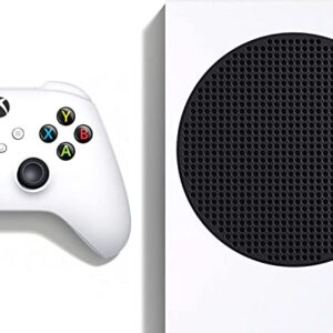 Microsoft Xbox Series S 512GB Game All-Digital Console, One Xbox Wireless Controller, 1440p Gaming Resolution, 4K Streaming Media Playback, 3D Sound, WiFi_White